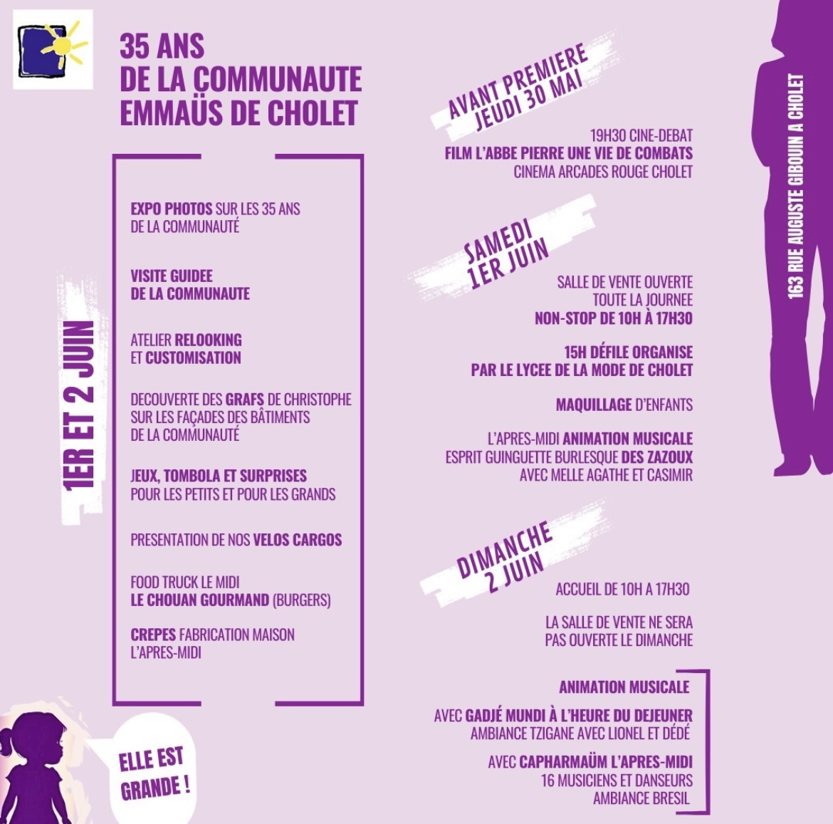 35 ans de la communauté Emmaüs à Cholet, Activities, CHOLET | English ...