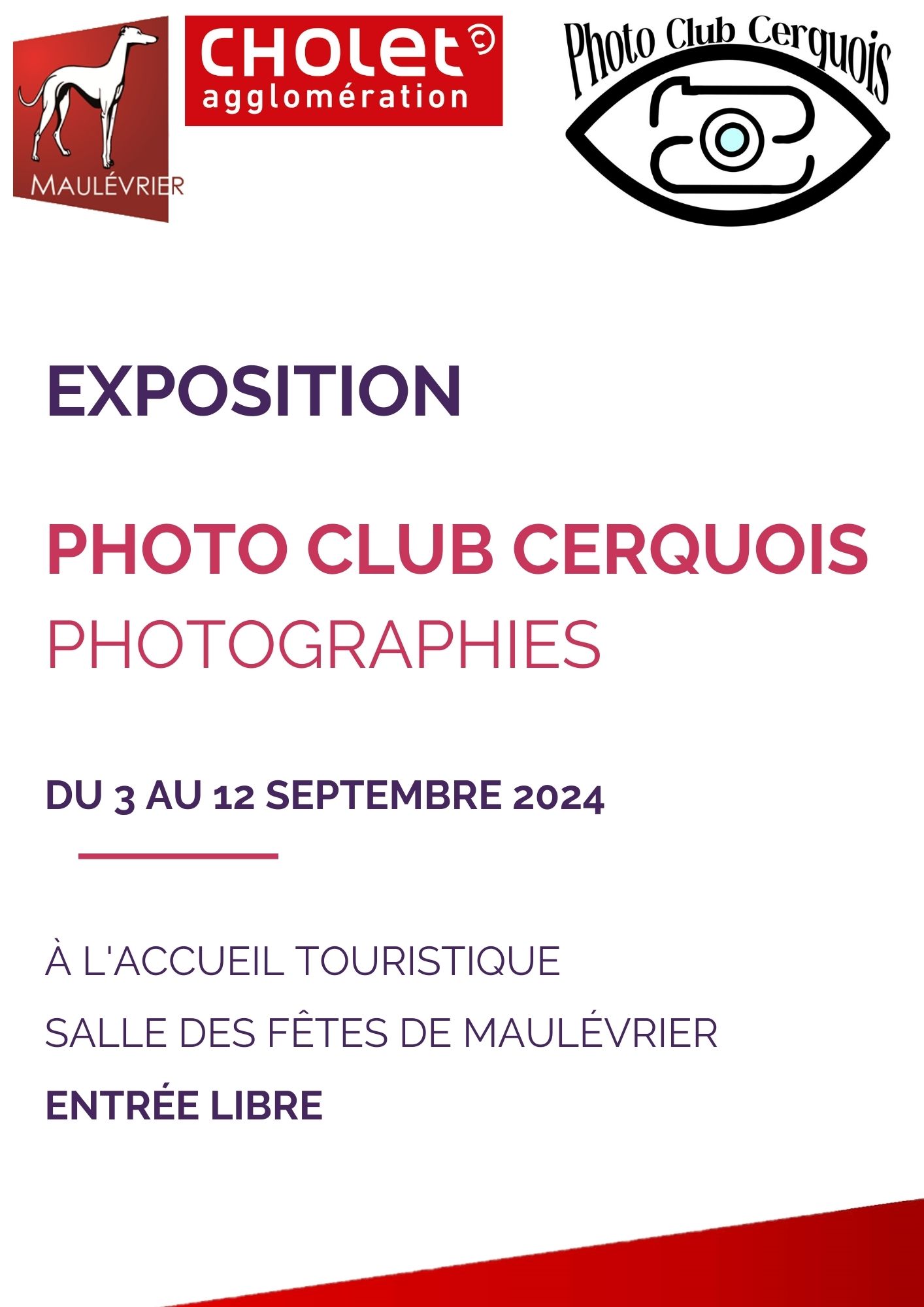 Exposition du Photo Club Cerquois, Exhibition, Maulévrier | English Version