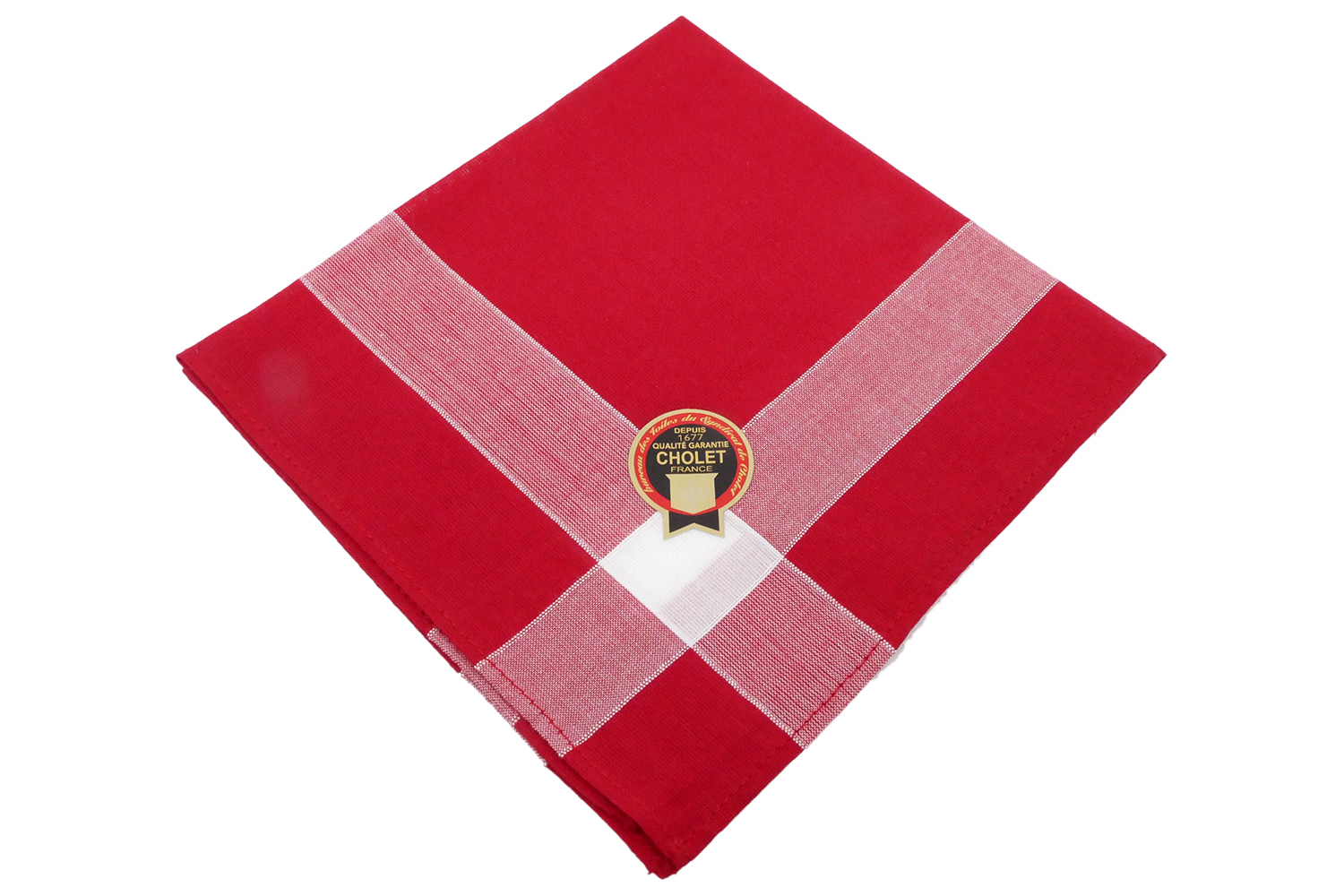 Mouchoir de Cholet - Rouge - Achat en ligne