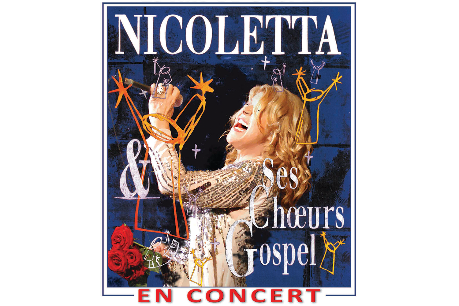 Nicoletta en concert Gospel