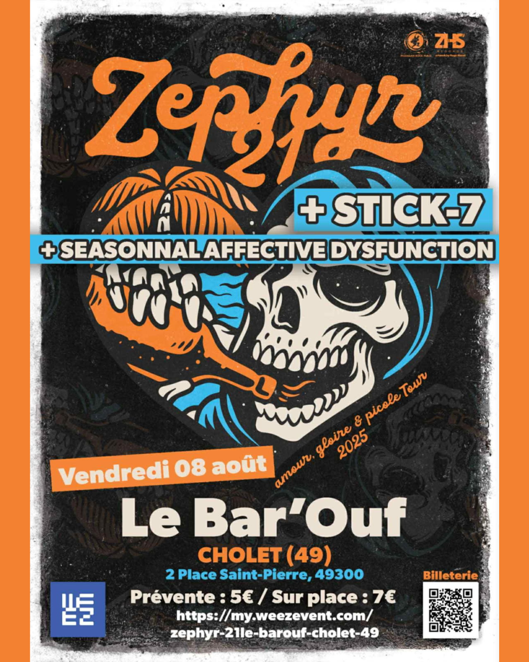 Concert Live (Rock, Punk Pop), Concert, CHOLET | English Version